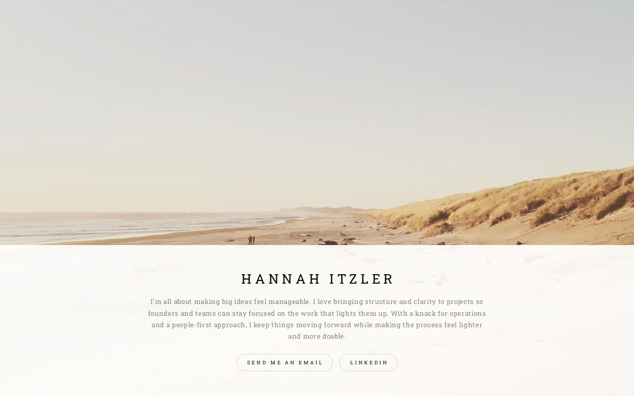hannah.bio